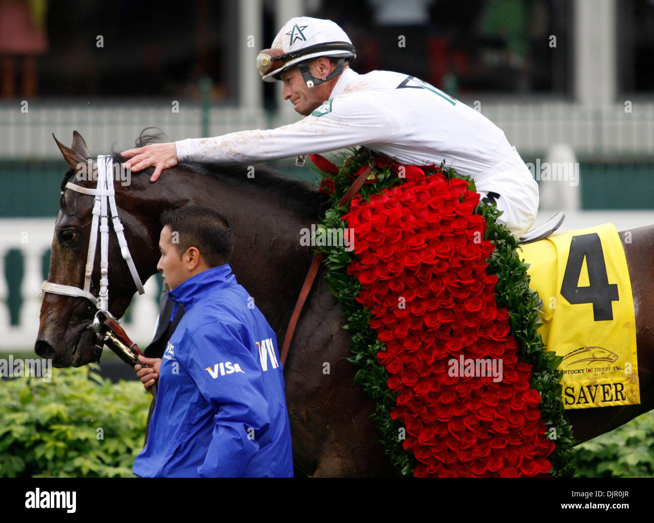 Super saver kentucky derby 2010 hi-res stock photography and images - Alamy