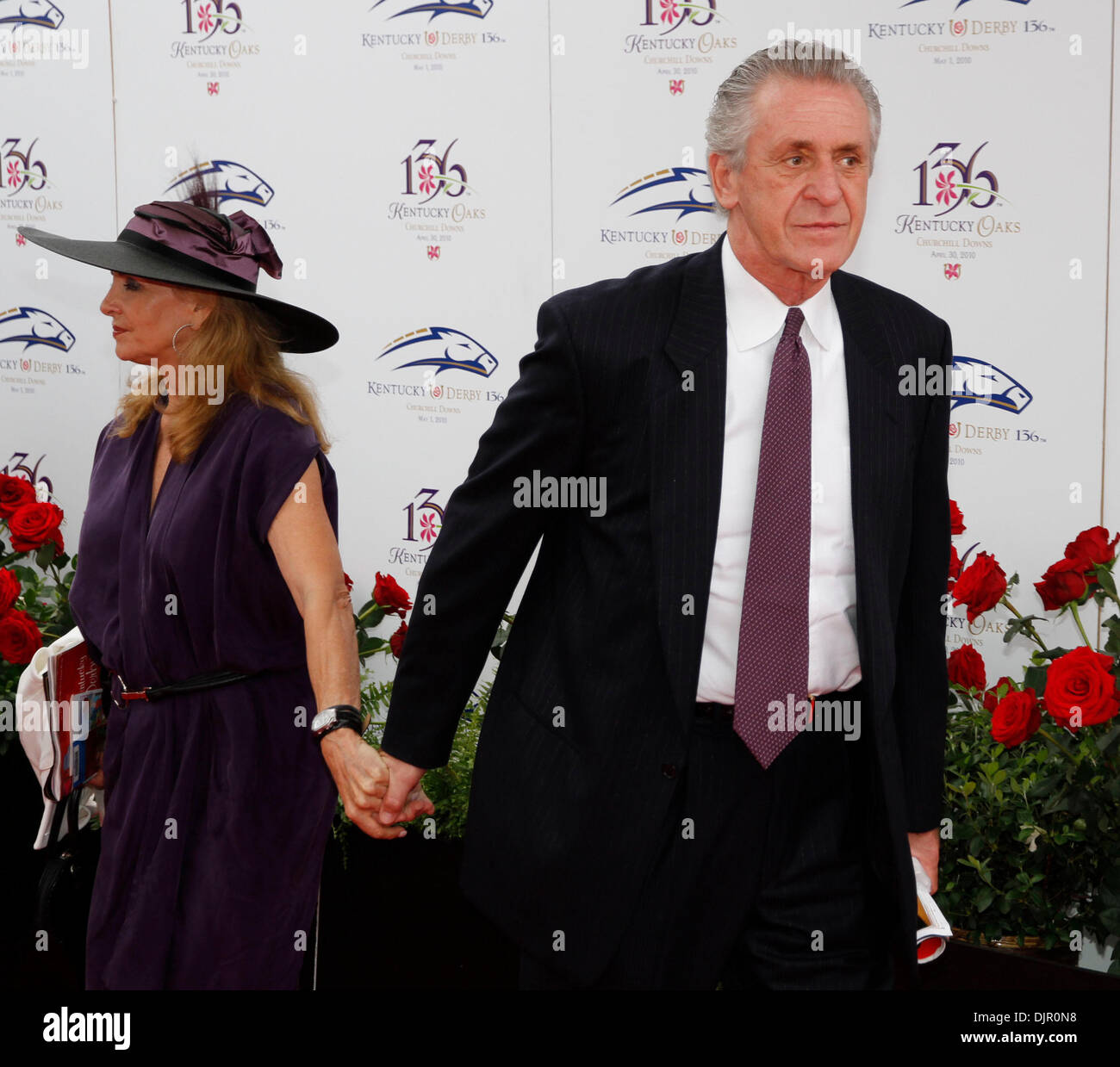 May 01, 2010 - Louisville, Kentucky, U.S. - Pat Riley, Miami Heat ...