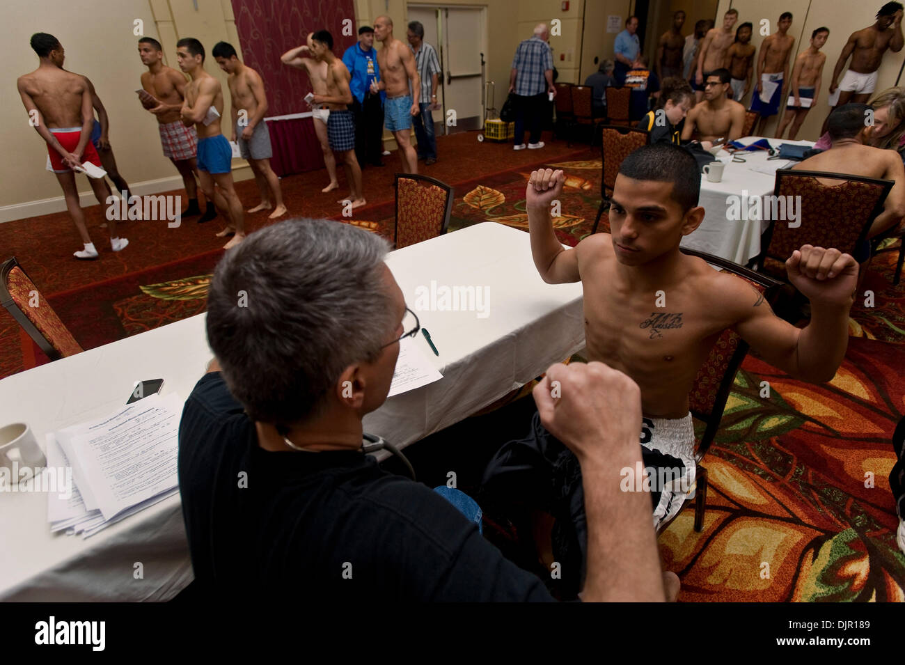 May 3, 2010 - Little Rock, Arkansas, USA - Boxer MERCEDES MANRIQUEZ ...