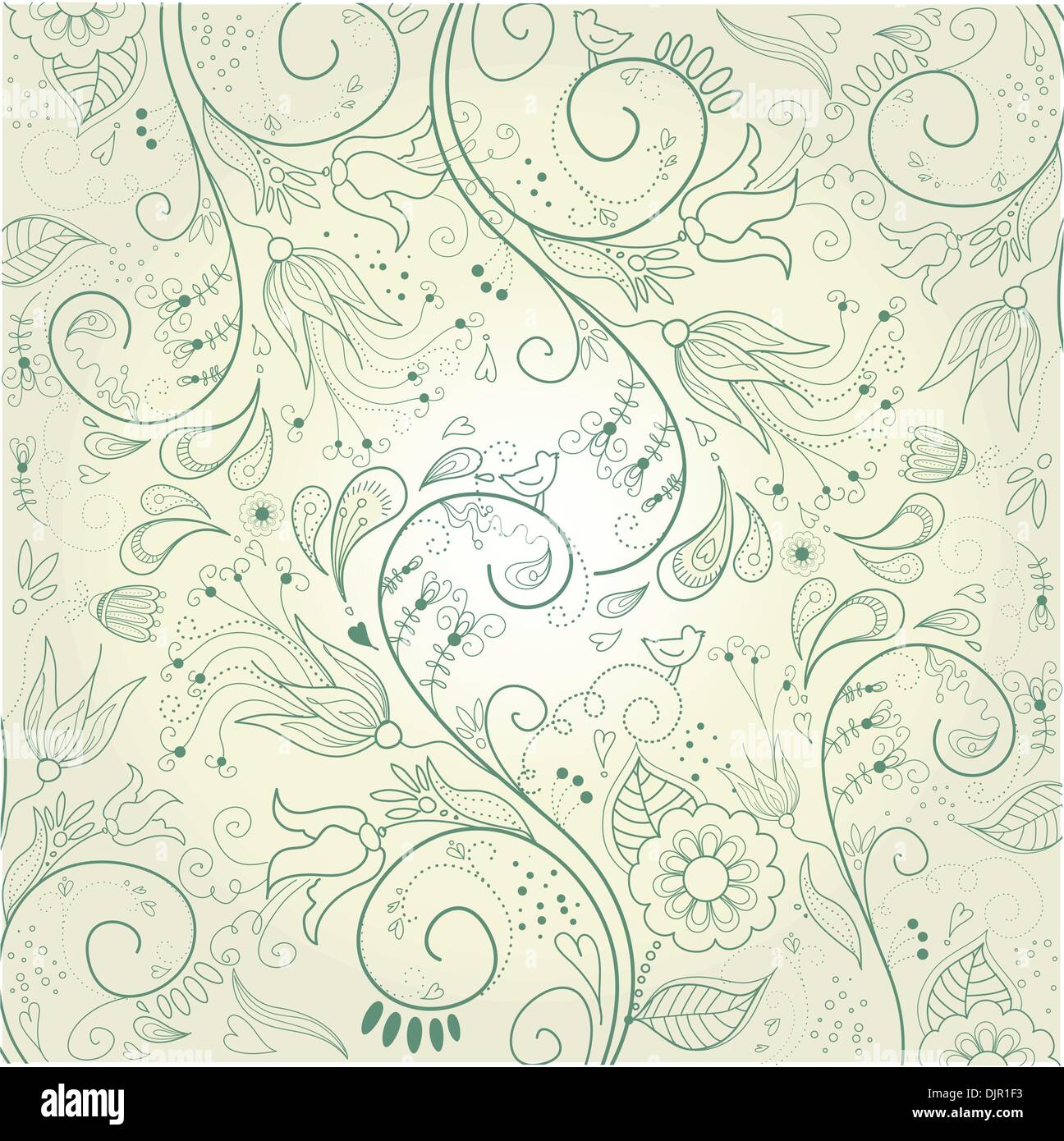 delicate floral background Stock Vector Image & Art - Alamy