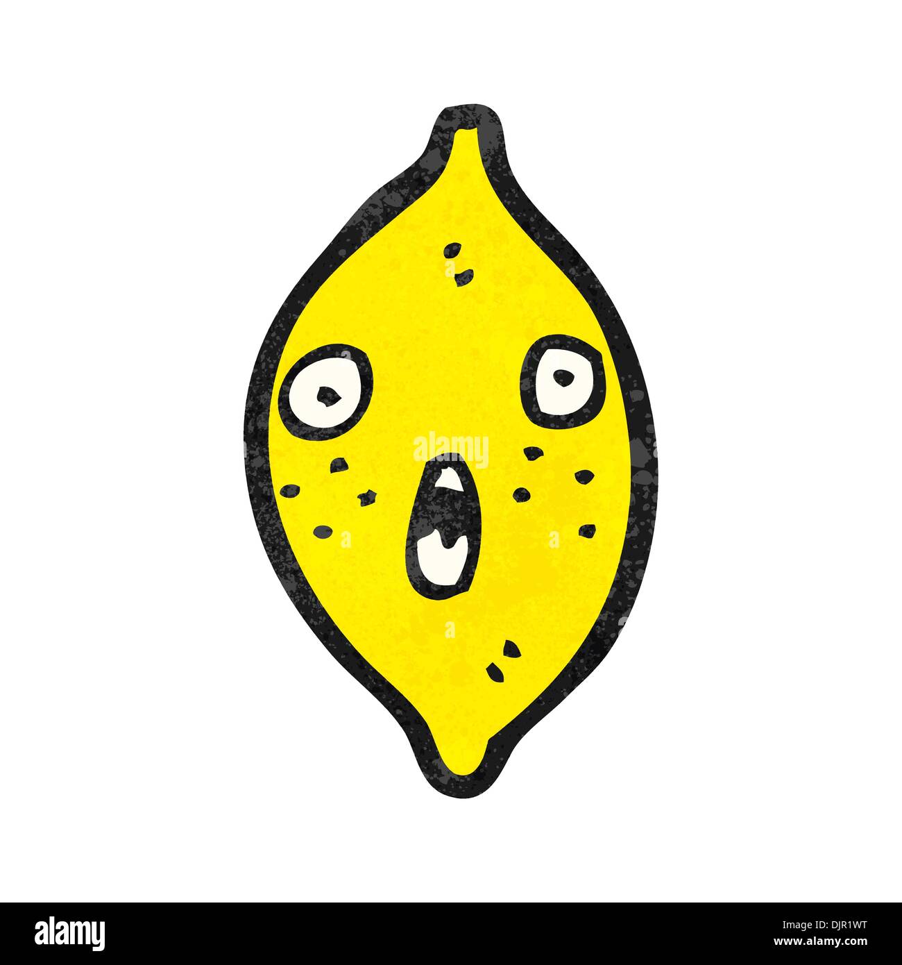 Retro cartoon with texture. Isolated on White Stock Vector Image & Art ...