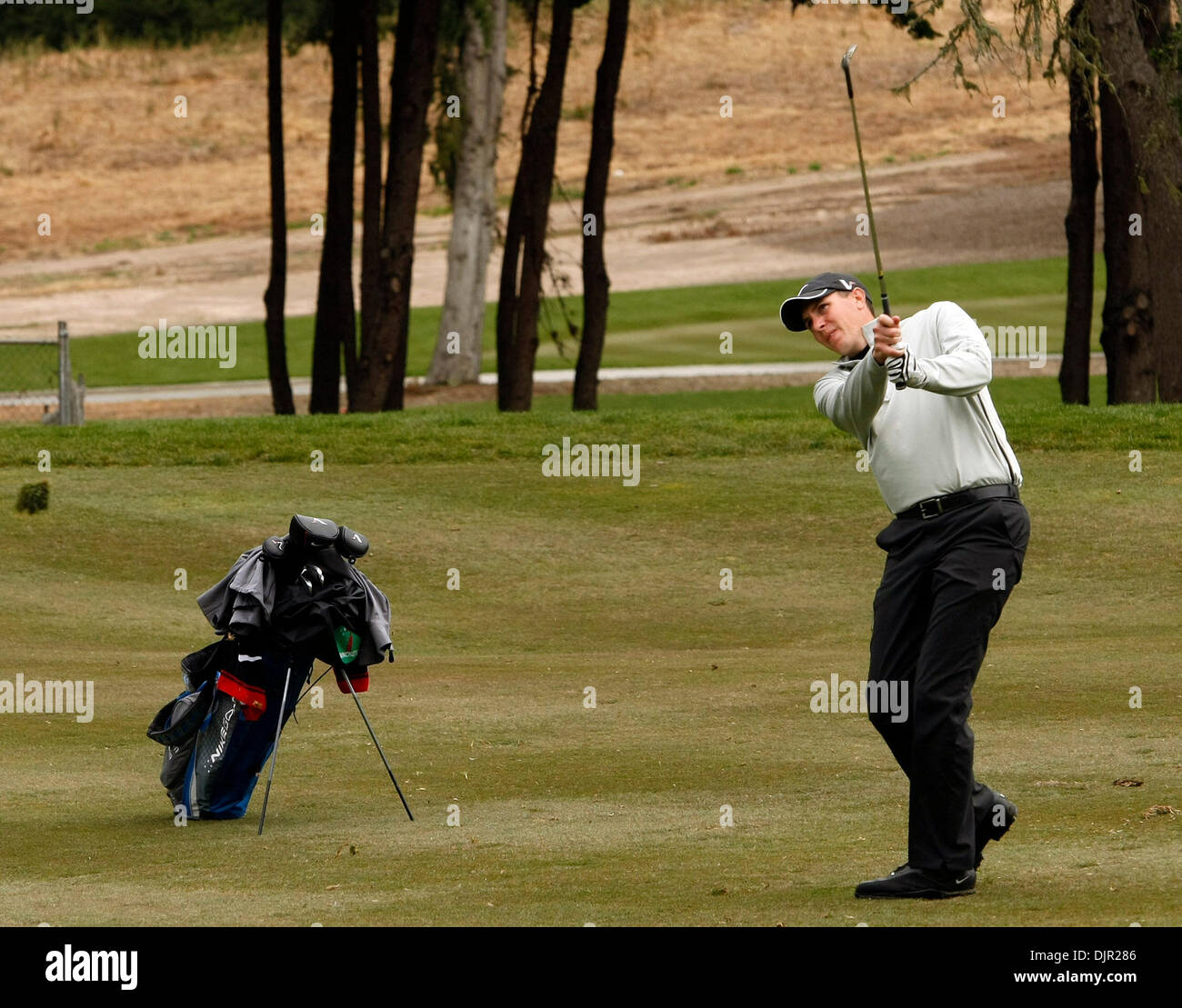 Jason Owen, golf instructor at CSU Monterey Bay, competes at Bayonet ...