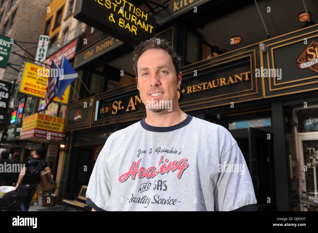 May 15, 2010 - Manhattan, New York, USA - Pitcher JOE NATHAN of the ...