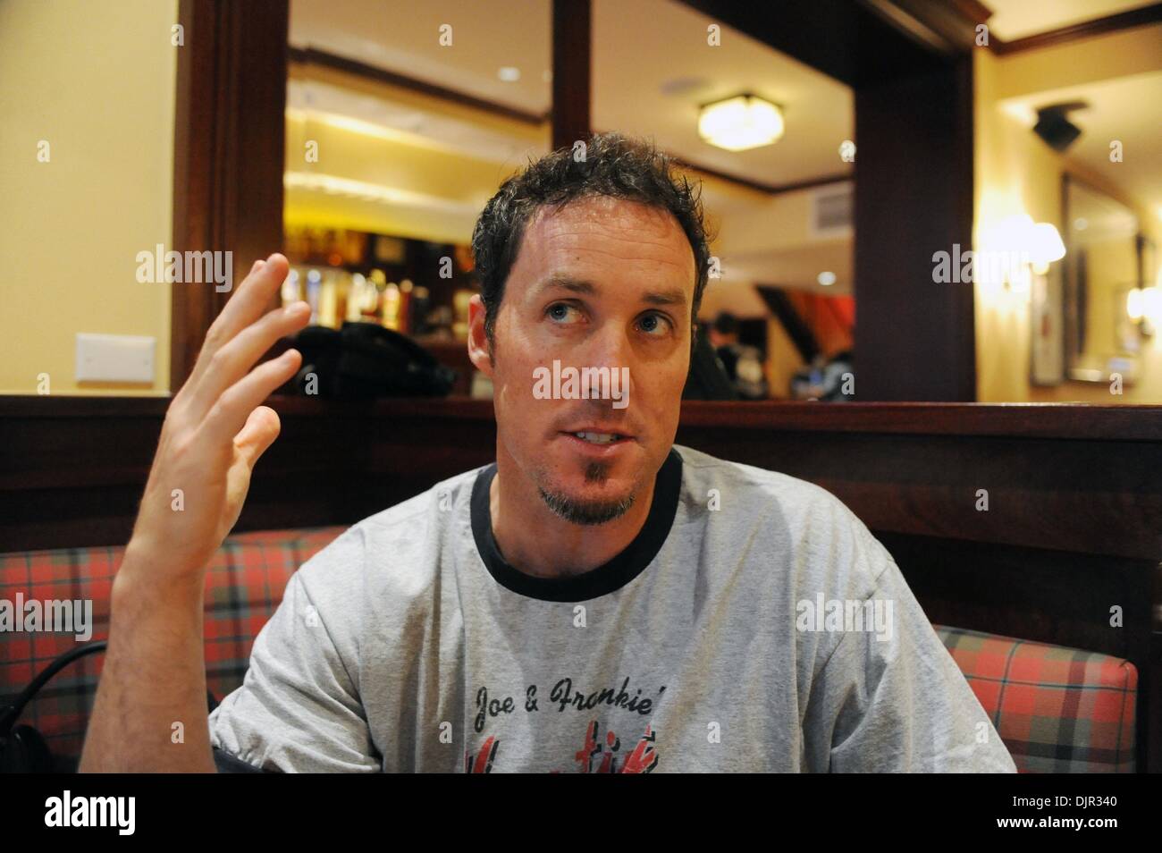 May 15, 2010 - Manhattan, New York, USA - Pitcher JOE NATHAN of the ...