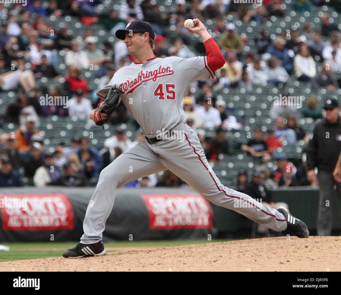 May 15, 2010 - Denver, Colorado, U.S. - MLB Baseball - Washington ...