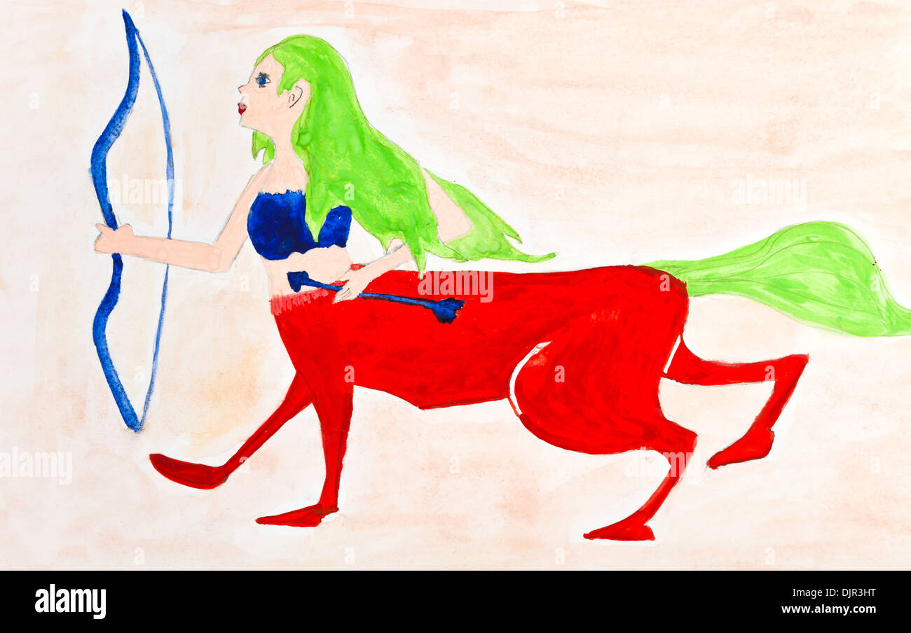 Female centaur hi-res stock photography and images - Alamy