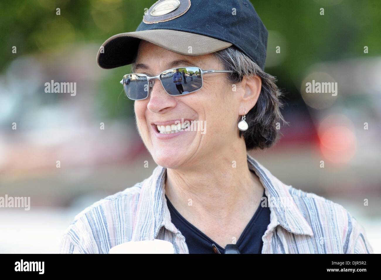 May 31, 2010 - Elmont, New York, USA - ALEXIS BARBA, trainer of Belmont ...