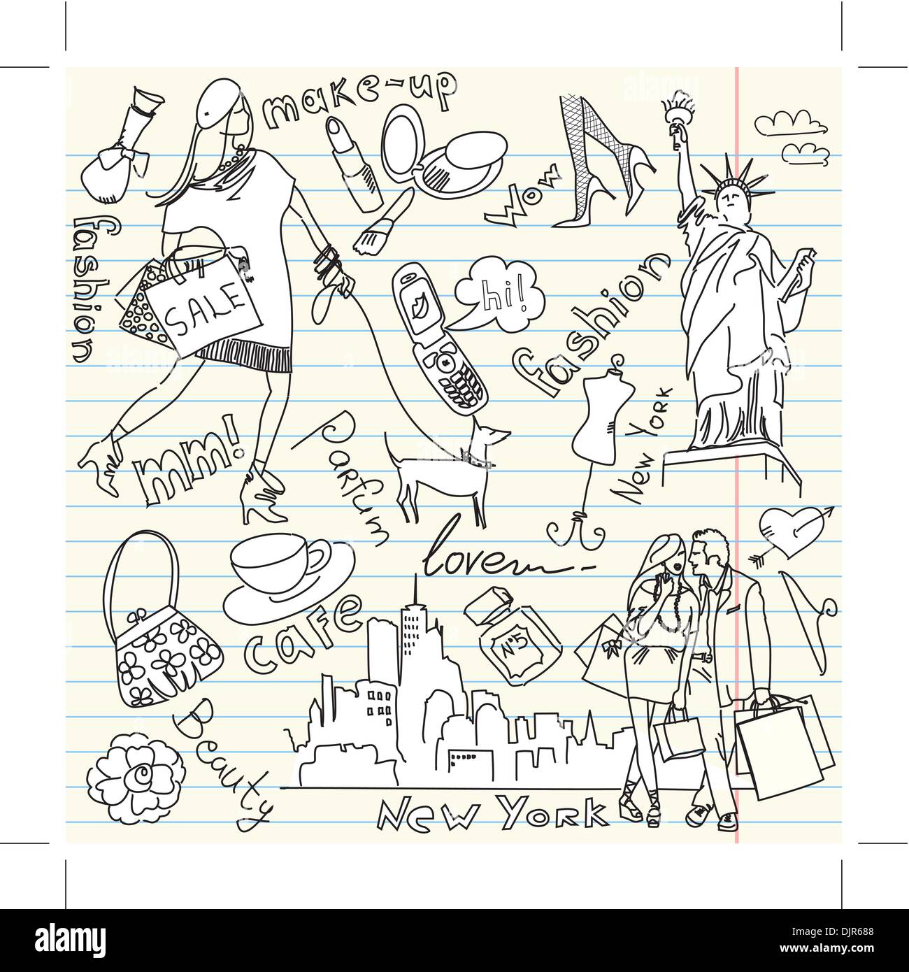 New york tour Cut Out Stock Images & Pictures - Alamy