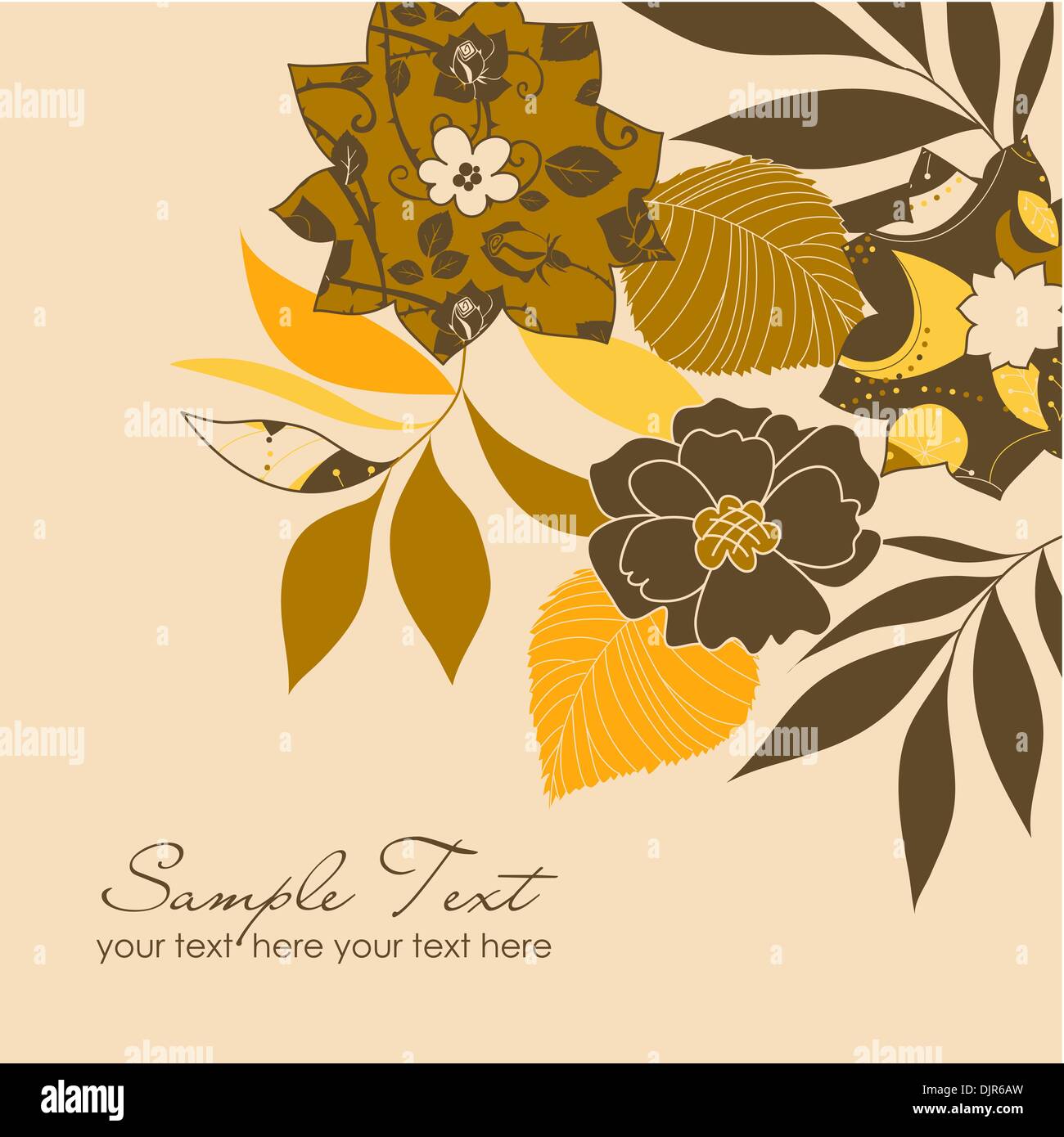 Beautiful large flower red Stock Vector Images - Alamy