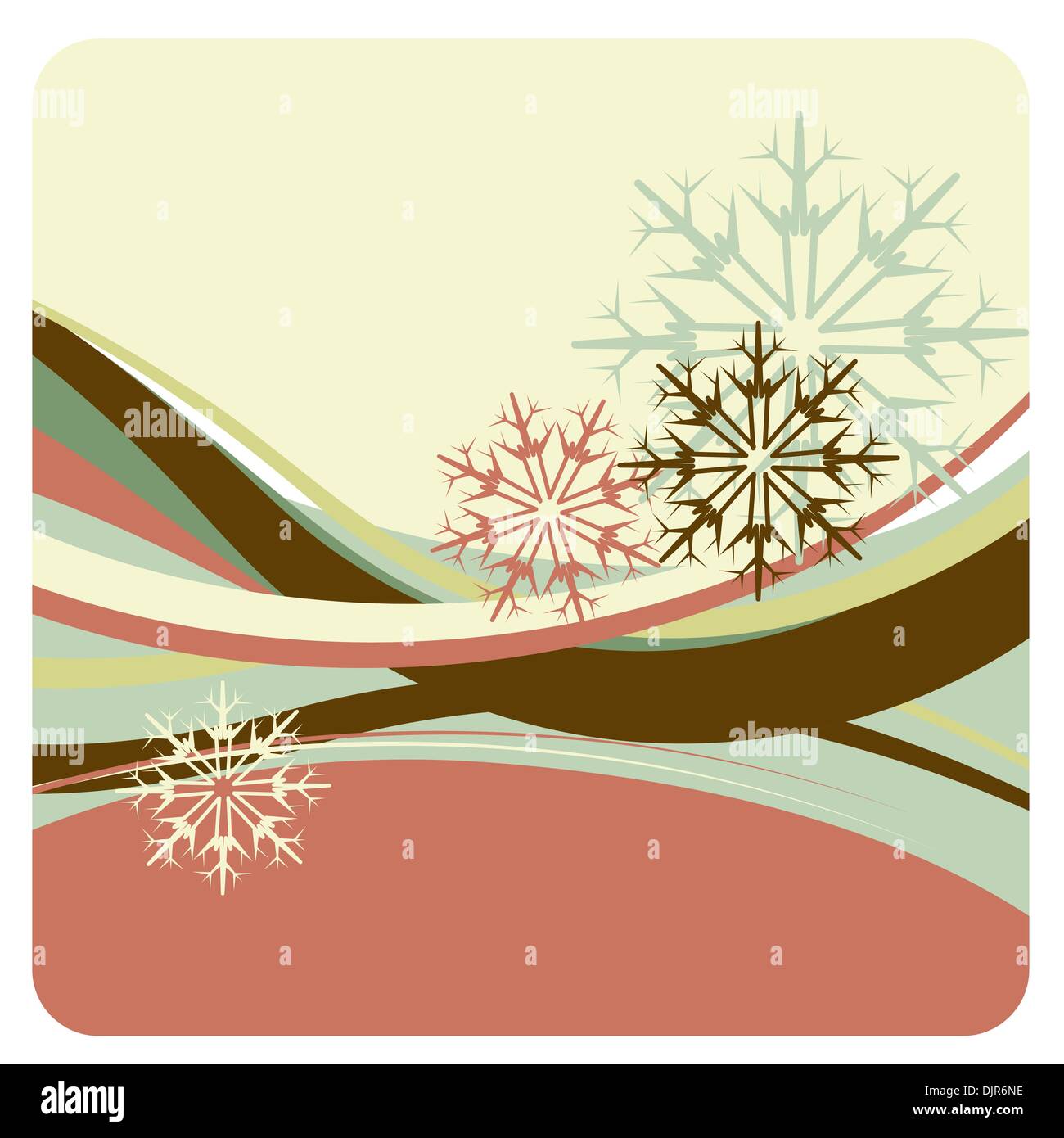 Retro Christmas vector Stock Vector Image & Art - Alamy