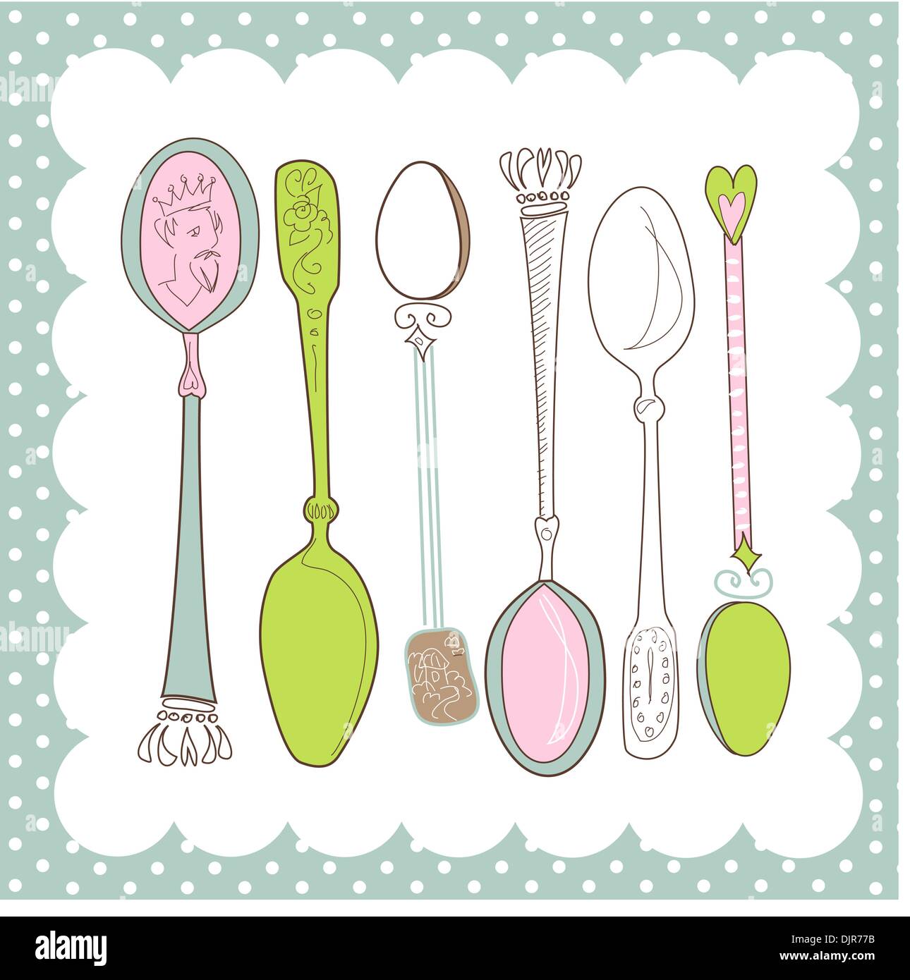 Vintage Menu Background Stock Vector Image & Art - Alamy