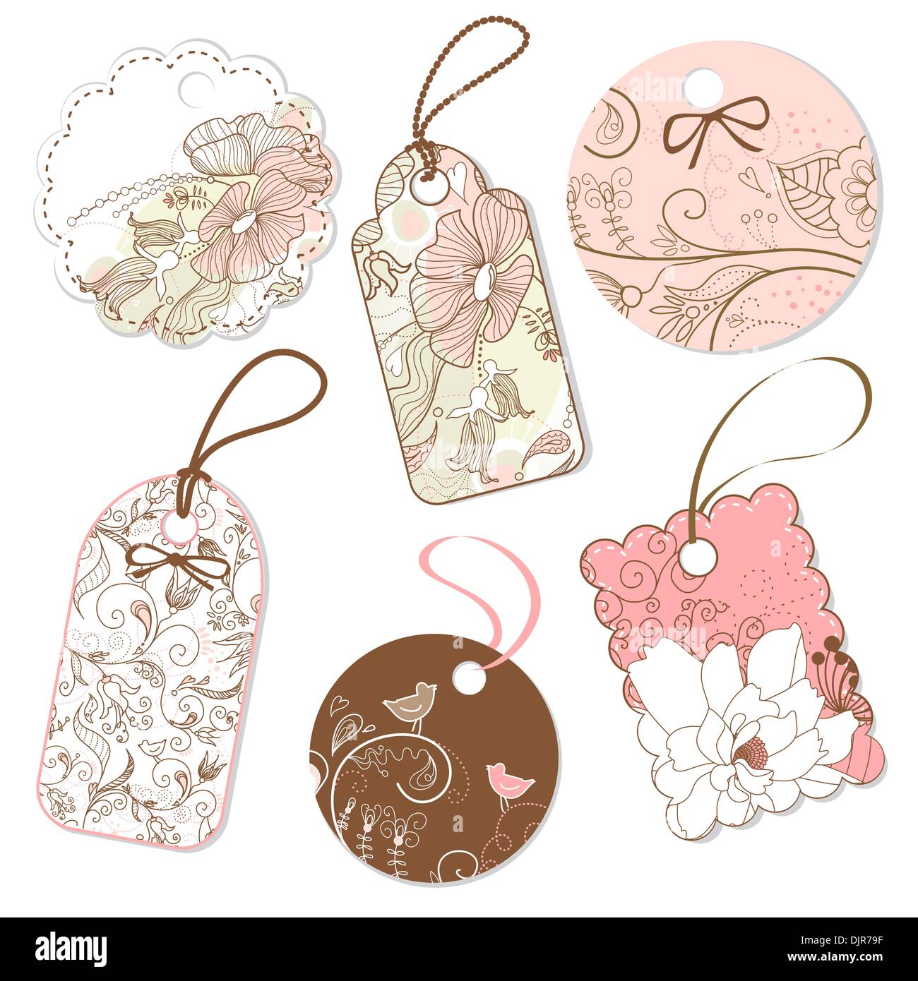 Collection of cute Tags Stock Vector Image & Art - Alamy