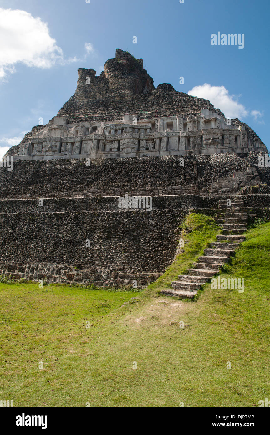 Mayan Ruin - Xunantunich in Belize Stock Photo - Alamy