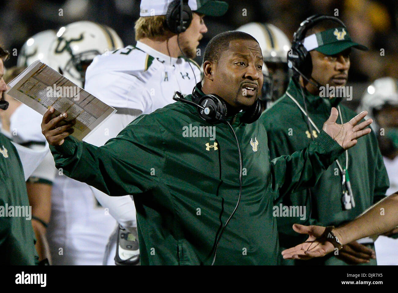 monthname} 29, 2013 - Orlando, FL, U.S: South Florida running backs ...