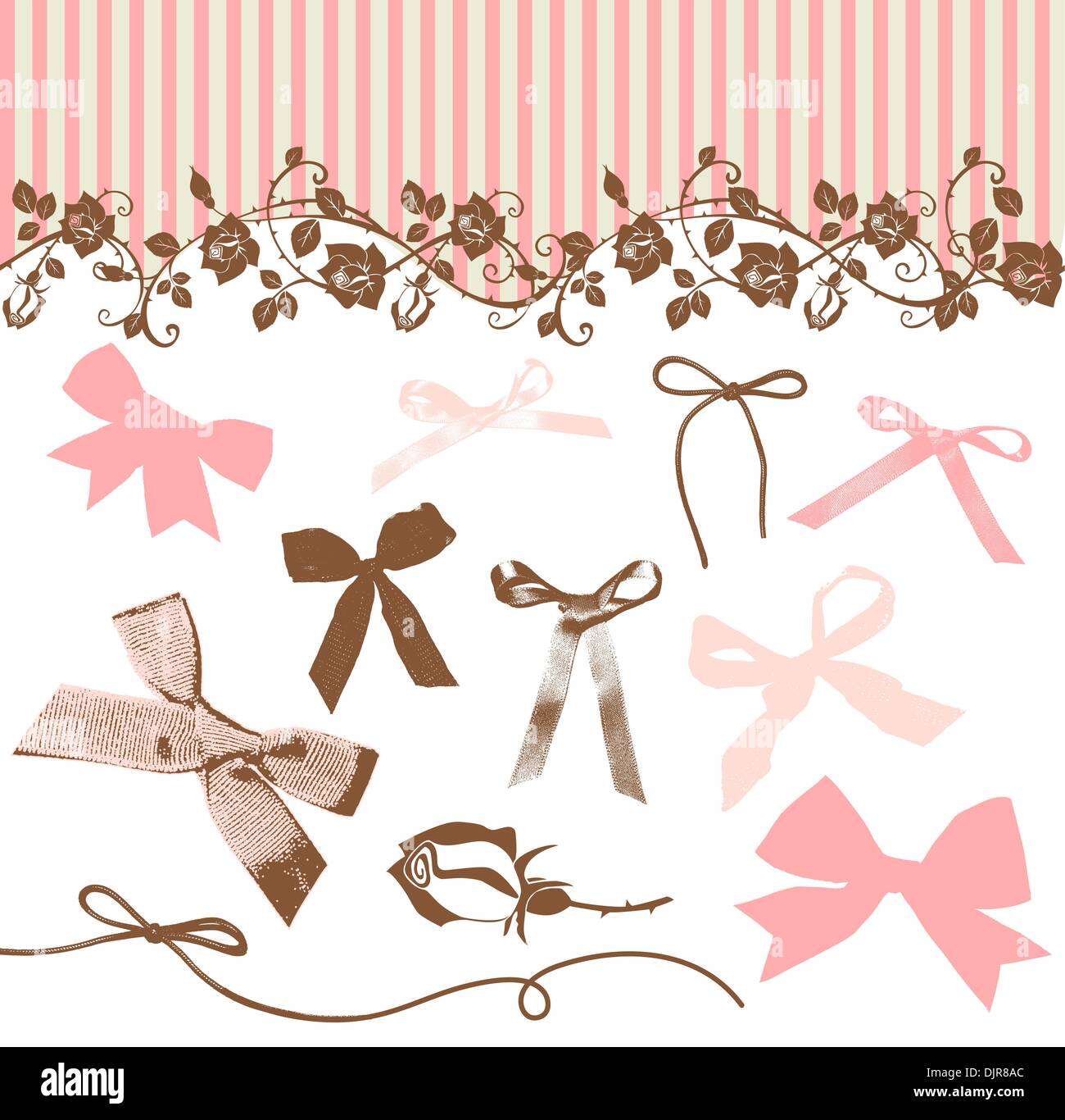 French silk fabric Stock Vector Images - Alamy