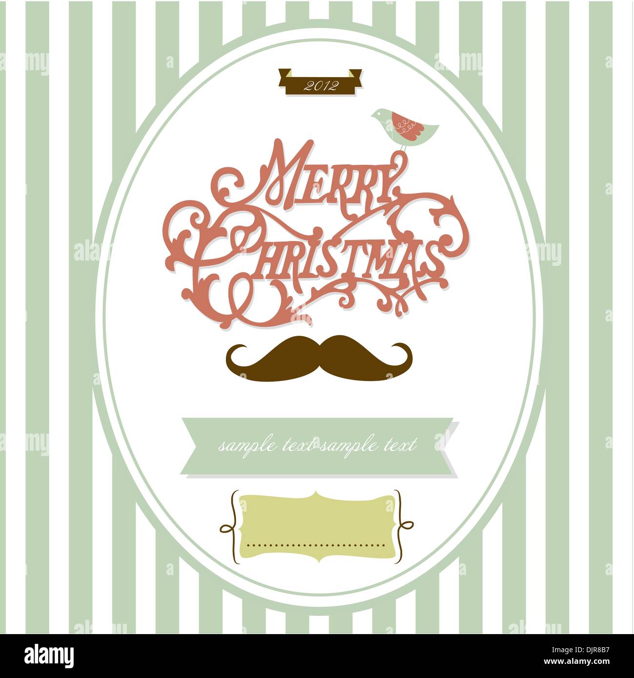 Merry christmas groovy set Stock Vector Images - Alamy