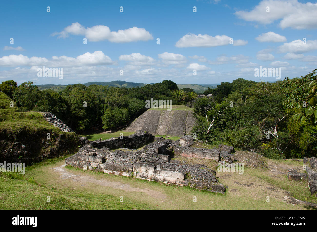 Xunantunich Mayan Ruin in Belize Stock Photo - Alamy