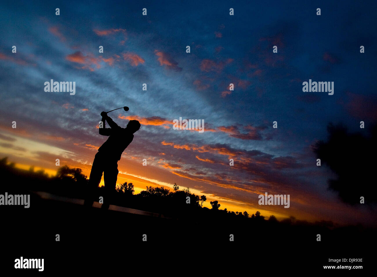 Golf sunset jpg hi-res stock photography and images - Alamy