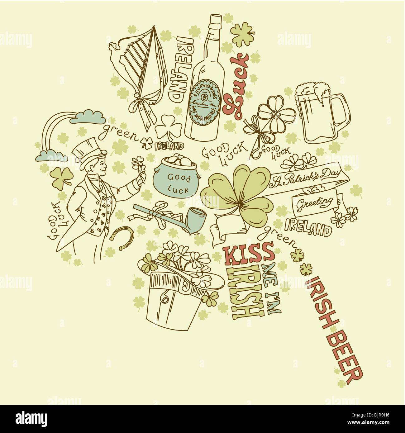 Old tobacco leaves drawing hi-res stock photography and images - Alamy