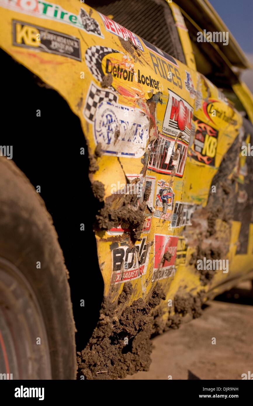 May 22, 2010 - San Diego, California, U.S. - Clay mud from the ...