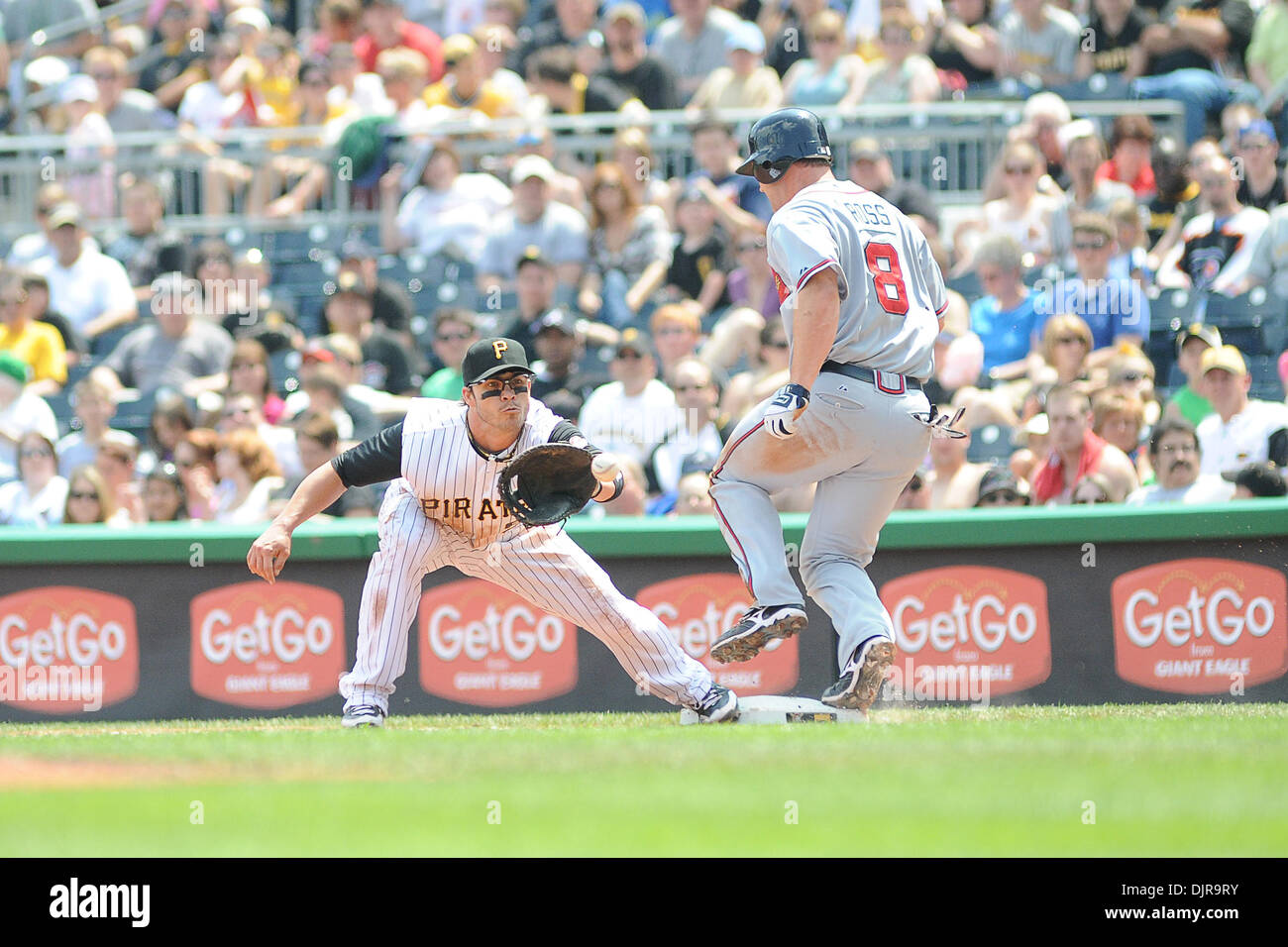 May 23, 2010 - Pittsburgh, PA, U.S - 23 May 2010: Atlanta Braves ...