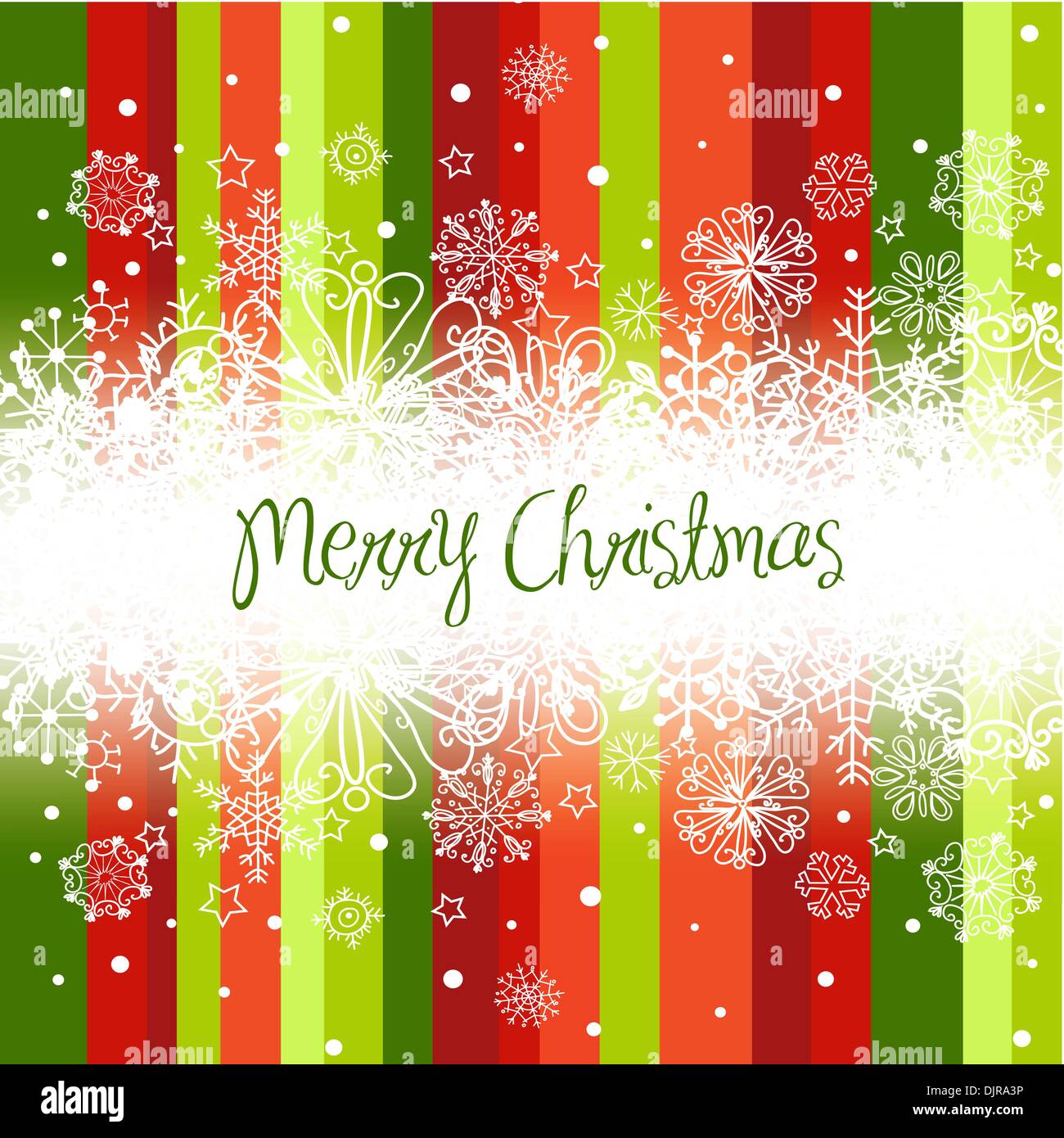 Christmas background, stripes and snowflakes Stock Vector Image & Art ...