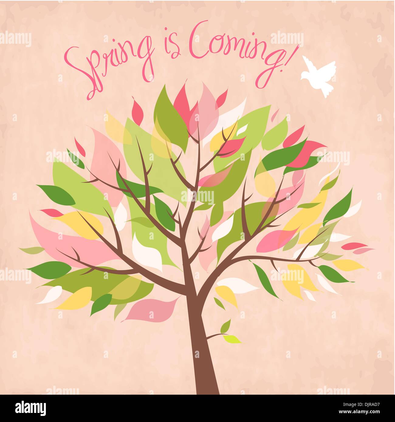 Spring is coming! Stock Vector Image & Art - Alamy
