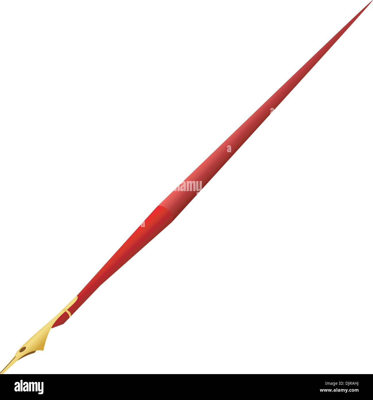 Vector illustration of IInk pen Stock Vector Image & Art - Alamy