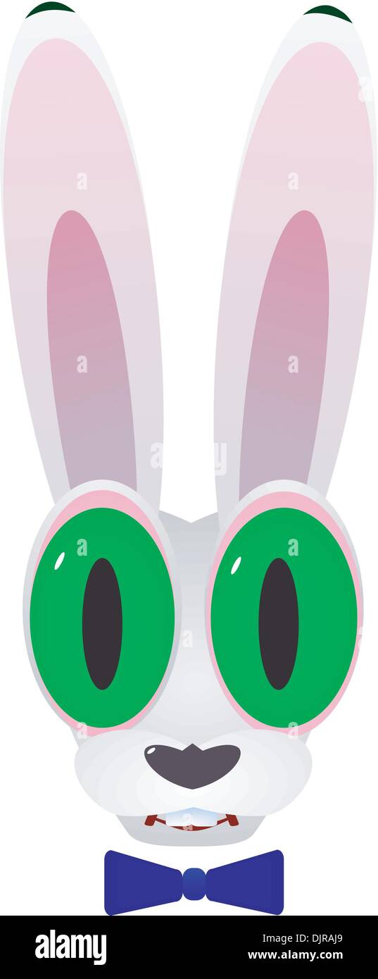 Vector illustration of a Hare Stock Vector Image & Art - Alamy