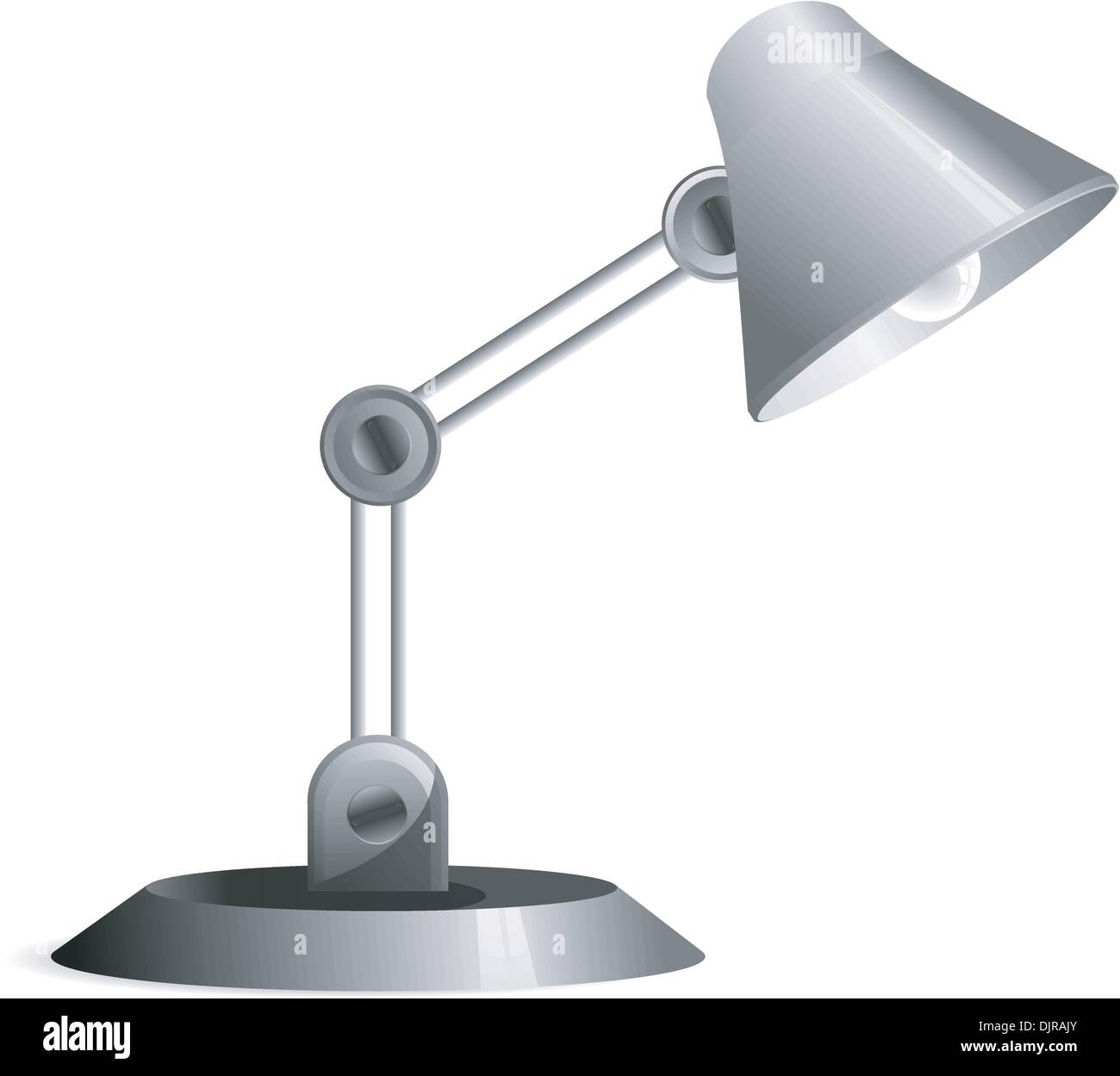 Vector image of a desk lamp Stock Vector Image & Art - Alamy