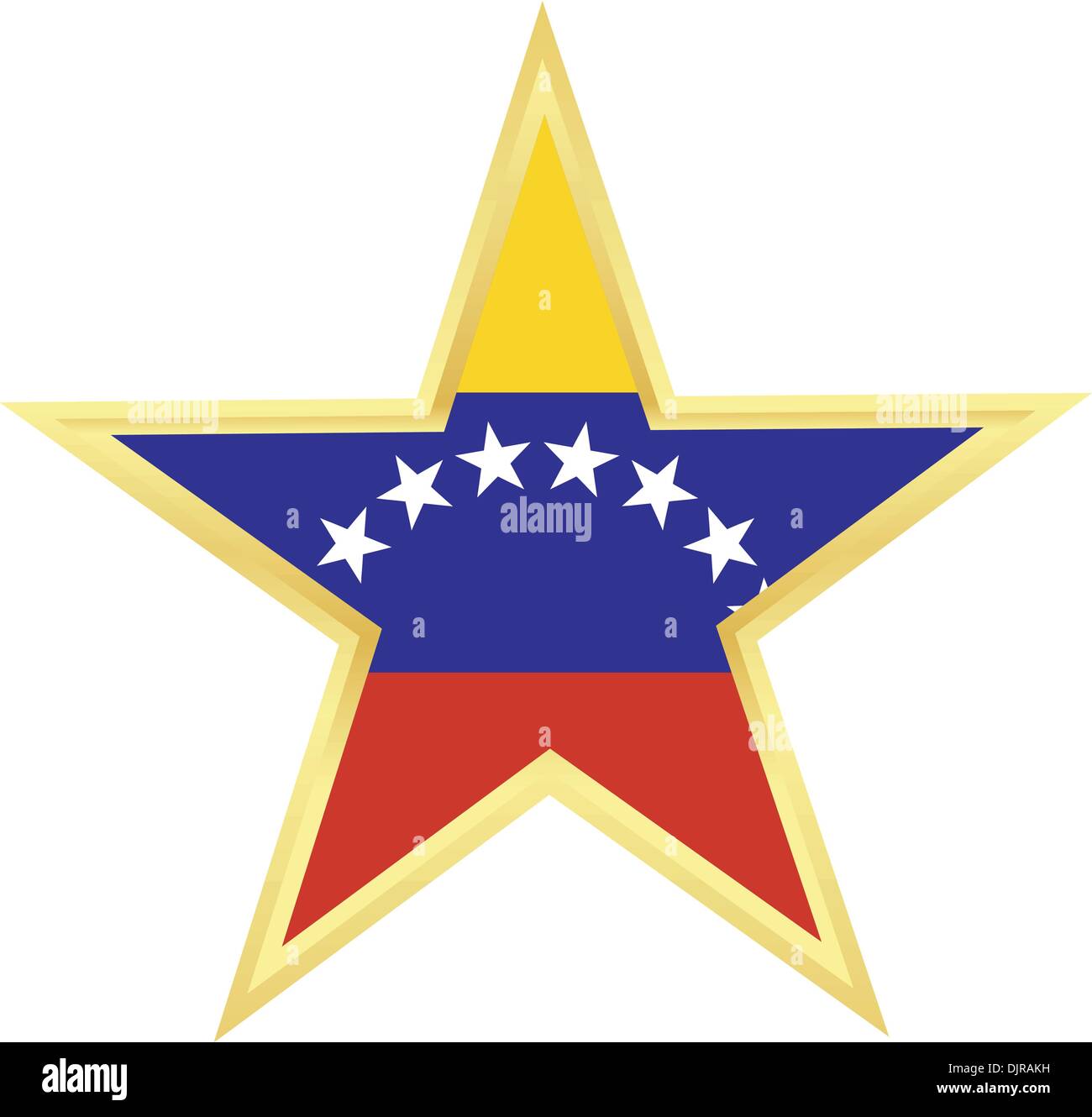 National flag of venezuela waving Stock Vector Images - Alamy