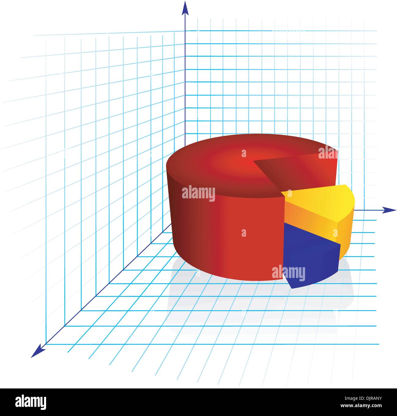 The color diagram with arrows Stock Vector Image & Art - Alamy