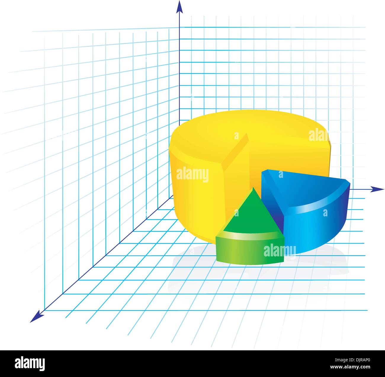 The color diagram with arrows Stock Vector Image & Art - Alamy