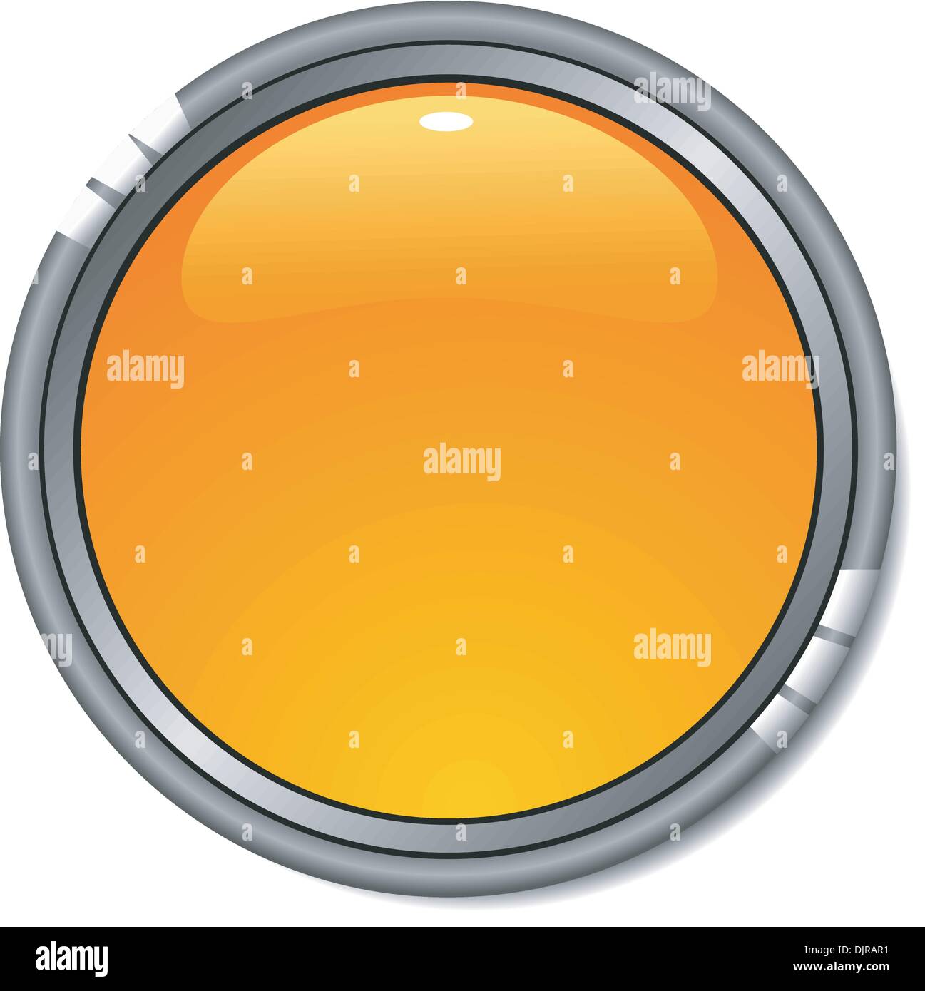 Vector glossy yellow button Stock Vector Image & Art - Alamy