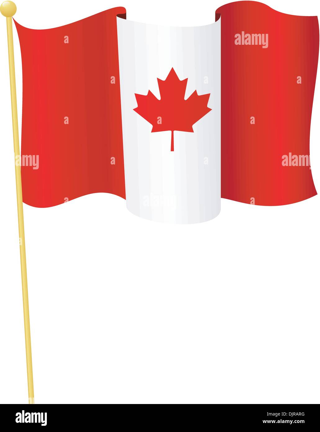 Canada landmark flag Stock Vector Images - Alamy