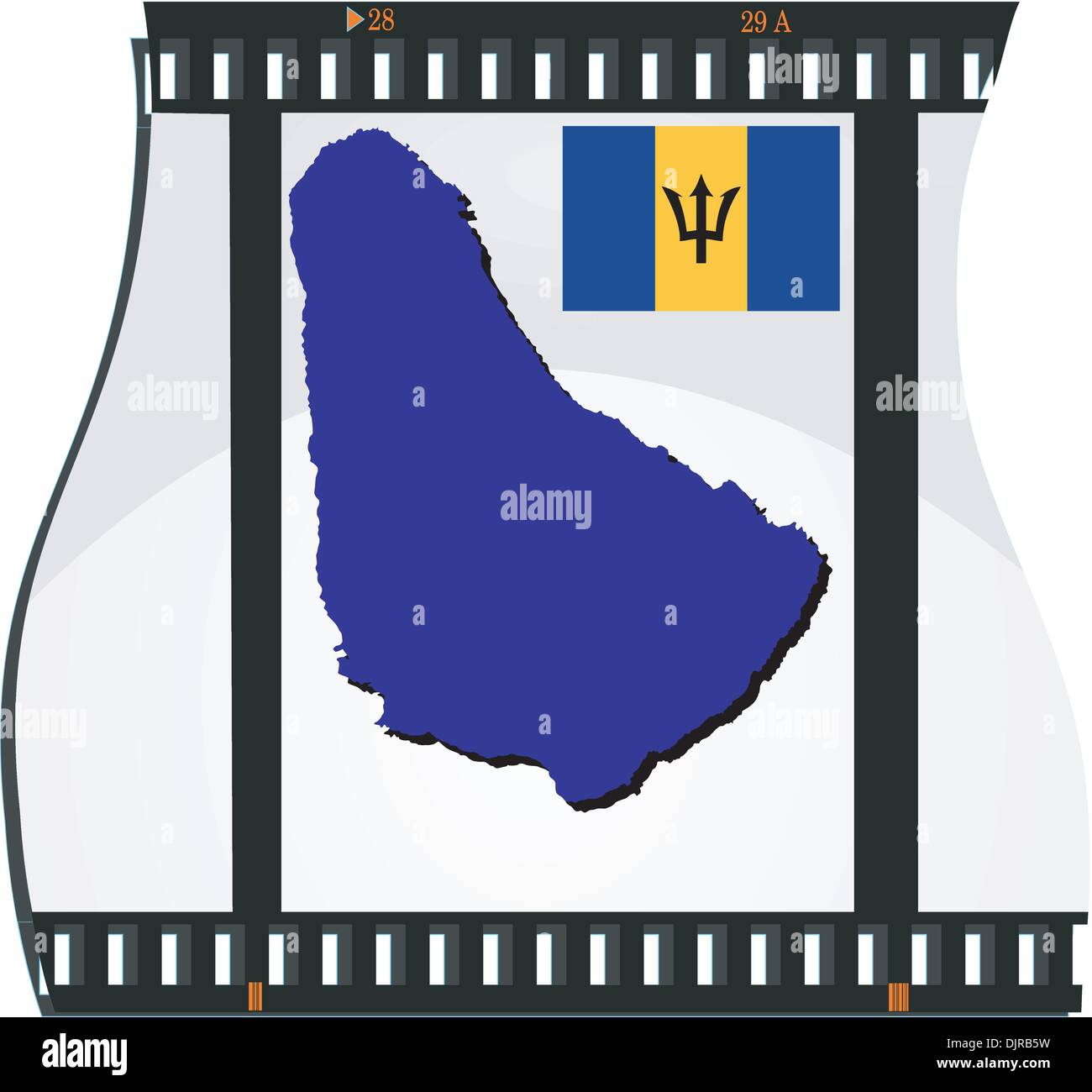 Barbados Scalable Map High Resolution Stock Photography and Images - Alamy