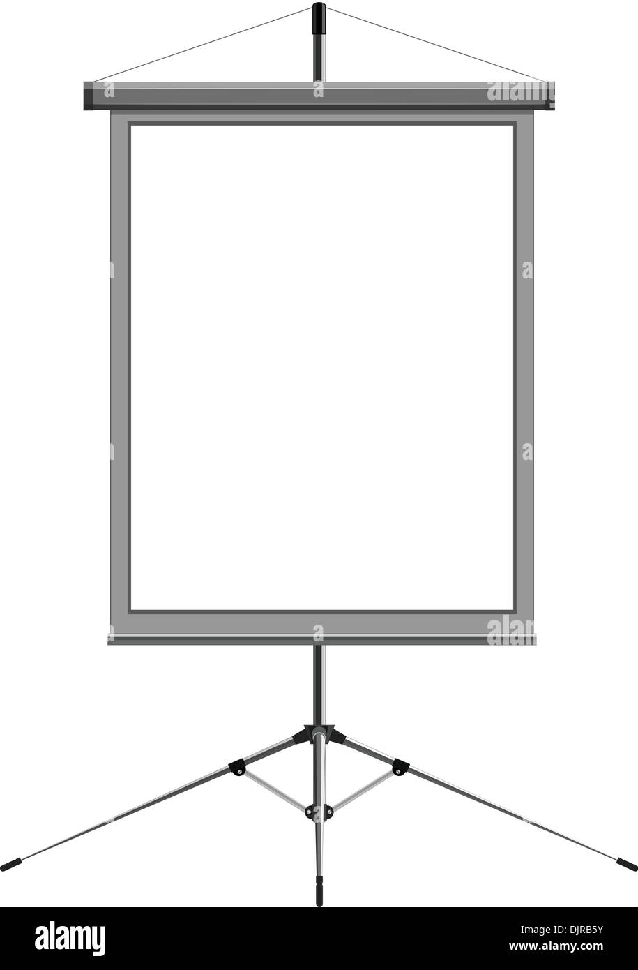 Vector image of a blank presentation Stock Vector Image & Art - Alamy