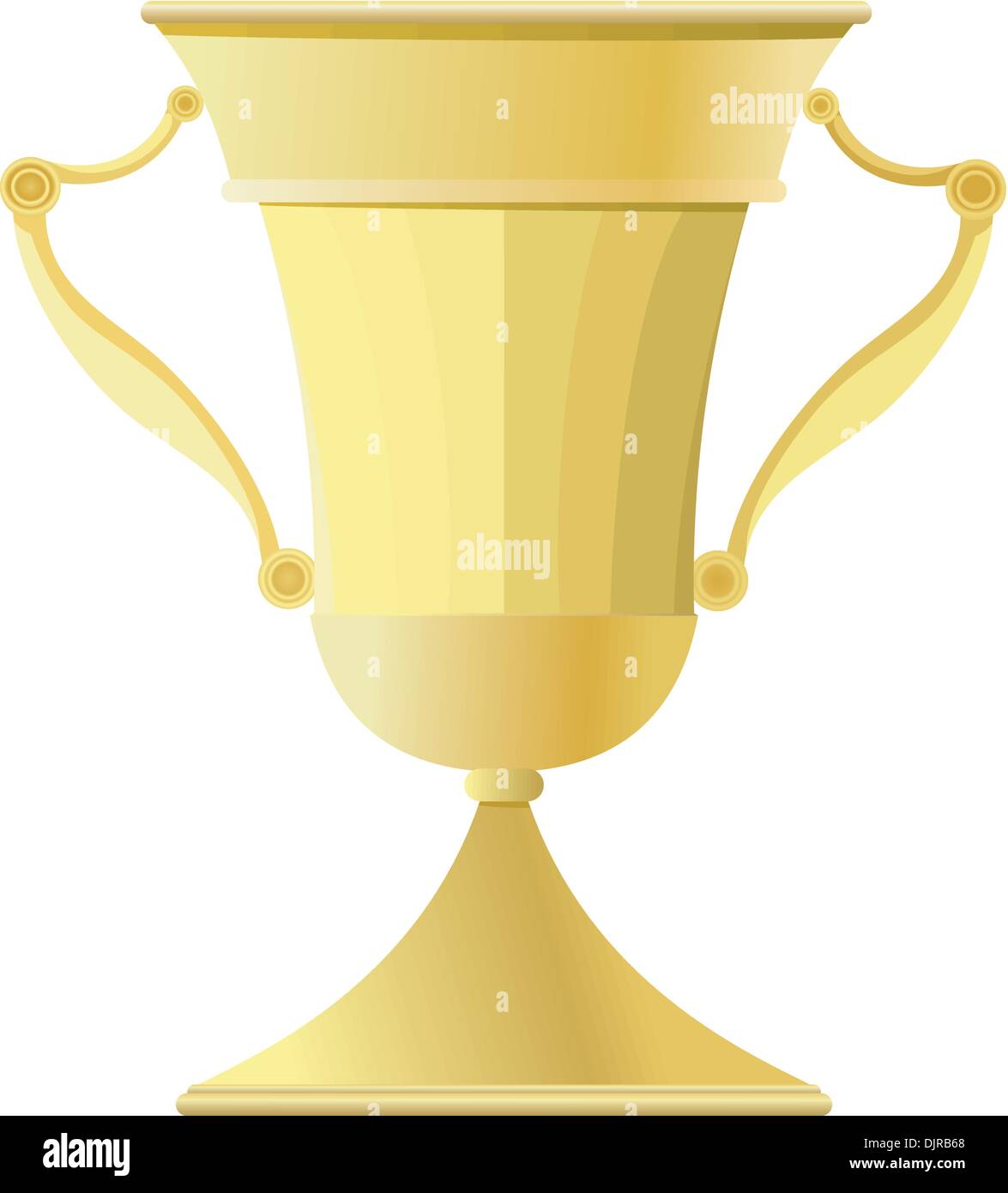 Gold Cup. vector Stock Vector Image & Art - Alamy