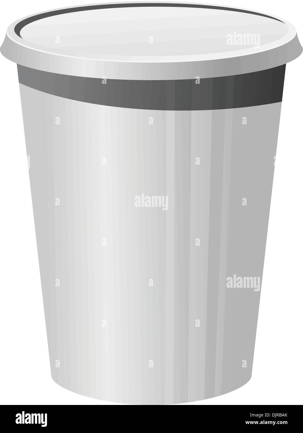 Vector illustration of a plastic cup Stock Vector Image & Art - Alamy