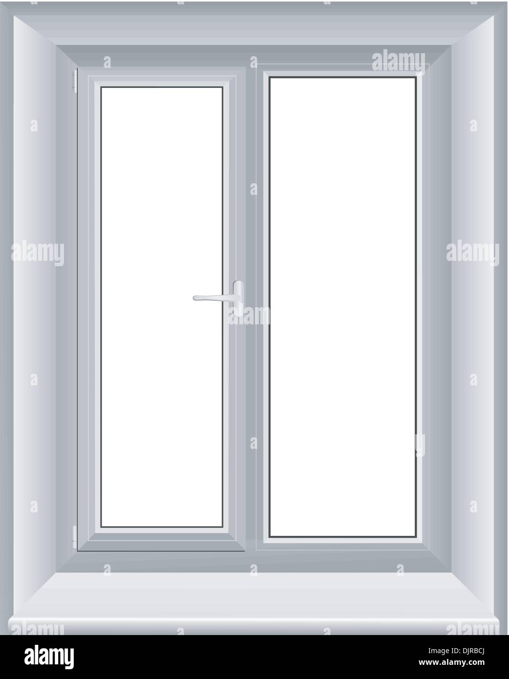 Vector illustration of a window Stock Vector Image & Art - Alamy