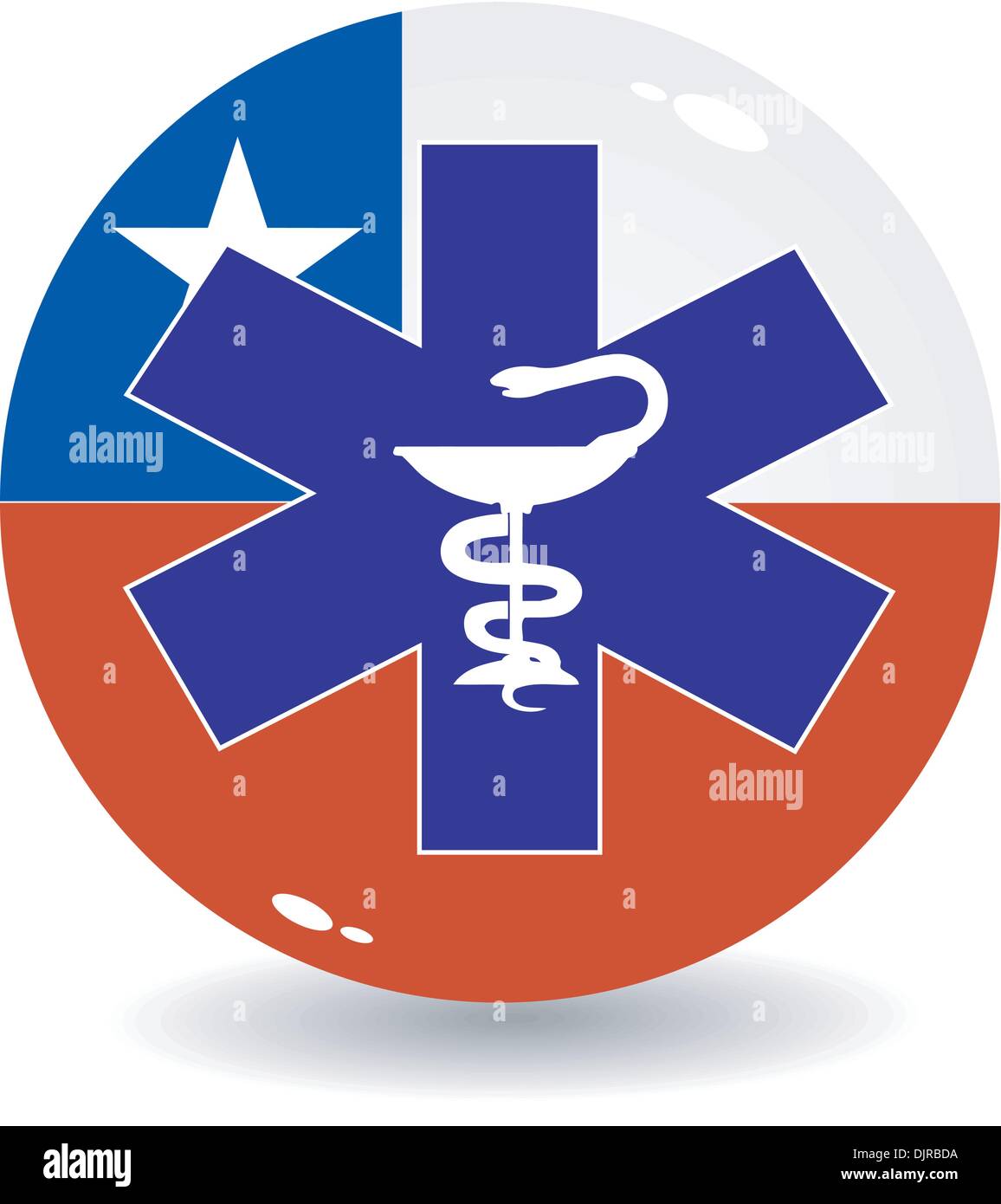 Vector illustration of signs national medicine of Chile Stock Vector ...