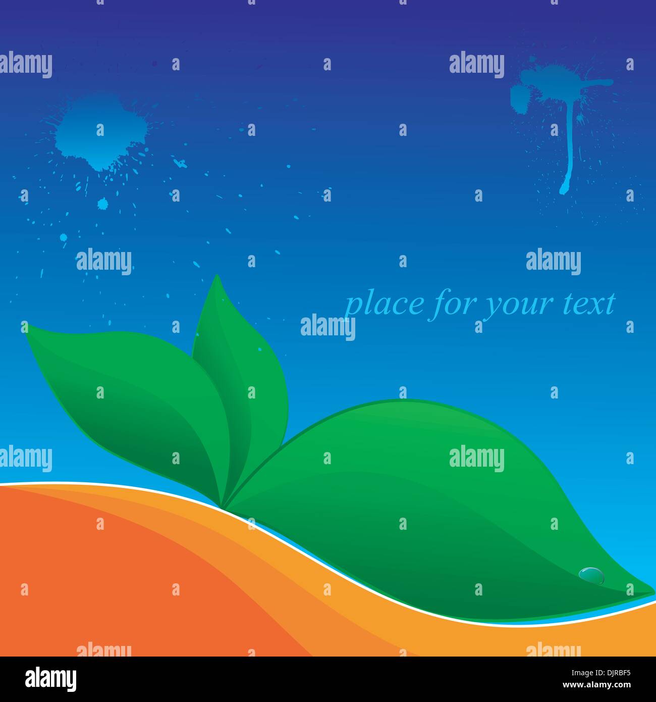 Leaf abstract background Stock Vector Image & Art - Alamy