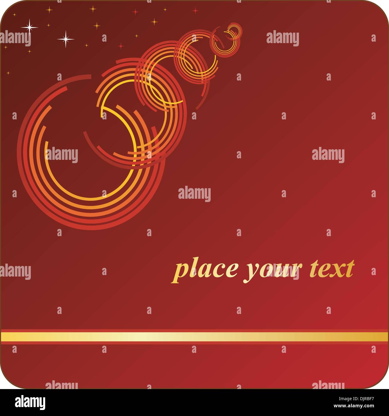 red background with an open ring Stock Vector Image & Art - Alamy