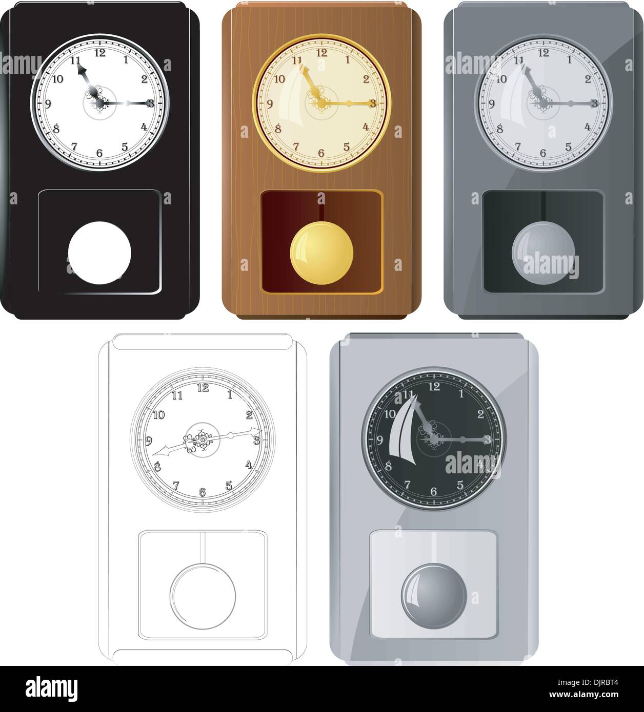 Pendulum clocks hi-res stock photography and images - Alamy