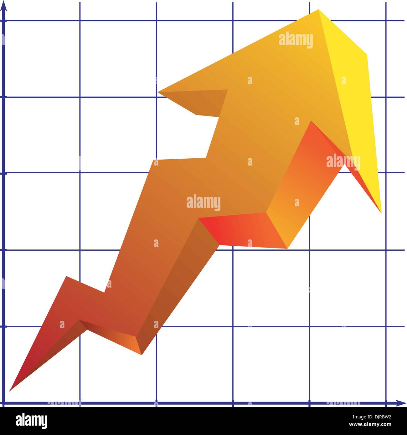 The color diagram with arrows Stock Vector Image & Art - Alamy