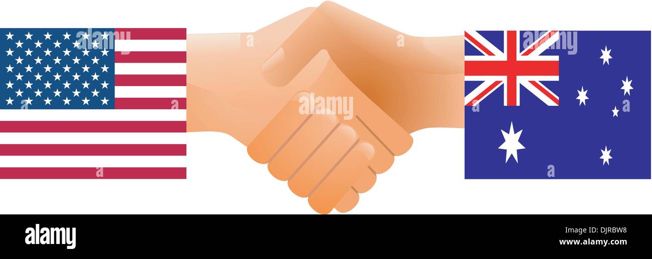 United states australia flag Stock Vector Images - Alamy