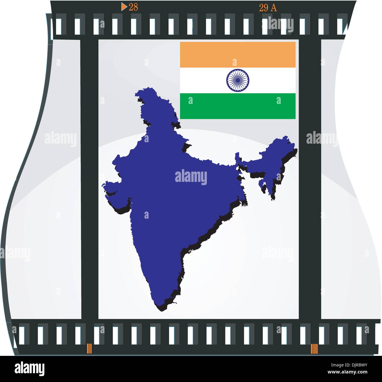 India footage Stock Vector Images - Alamy