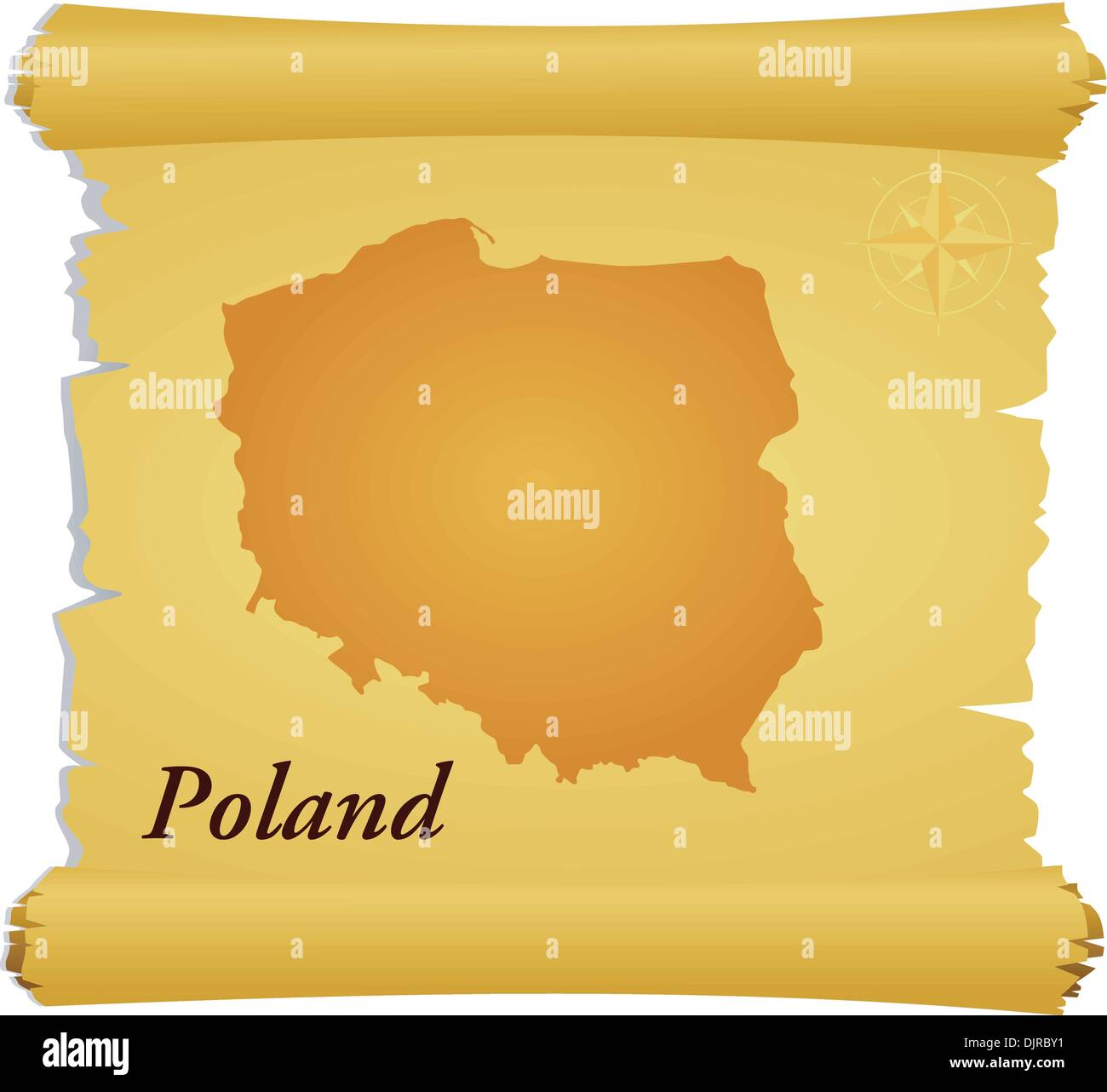 Medieval poland map Stock Vector Images - Alamy