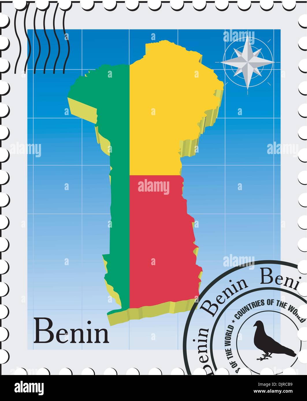 Maps of benin hi-res stock photography and images - Alamy