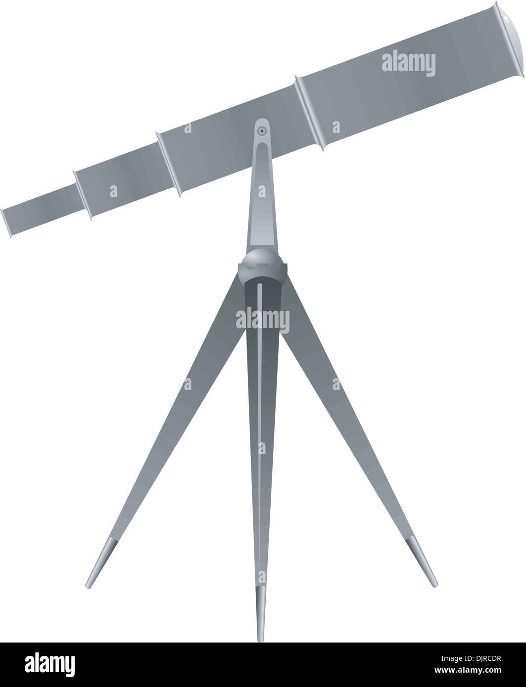 Vector illustration of a telescope Stock Vector Image & Art - Alamy